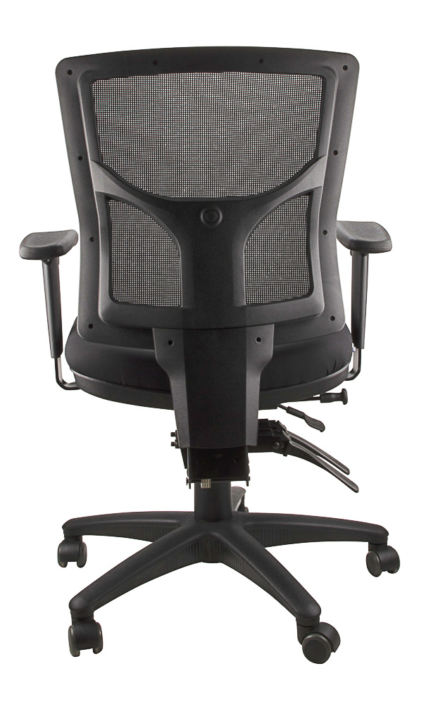 Seville Medium Back Ergonomic Chair | 4-Lever | Seat Slide