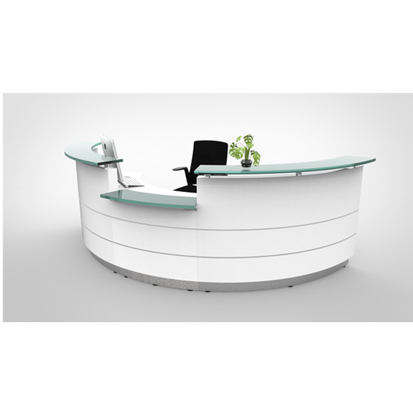 Polaris Modular Reception Counter | Frosted Glass | Custom