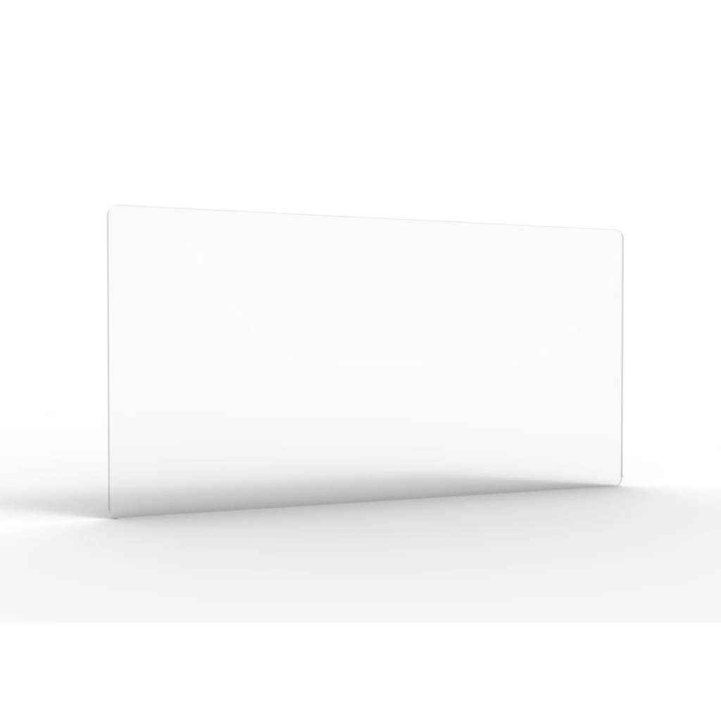 Buy Rapid Radial Corners Acrylic Screen | Abbotts Office Furniture