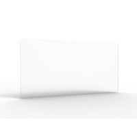 Plexa Freestanding Acrylic Safety Barrier | Abbotts Office Furniture