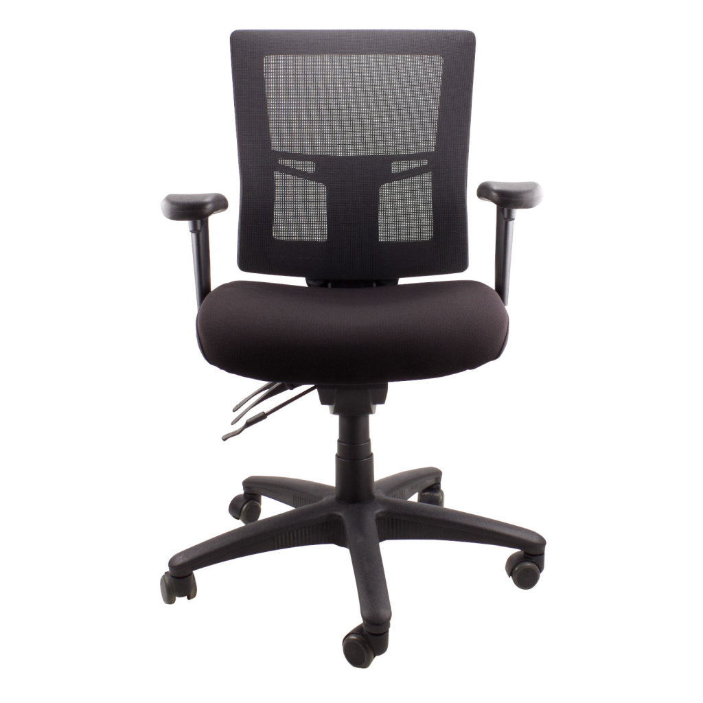 Buy Madrid Medium Back Clerical Chair | Abbotts Office Furniture Hawthorn