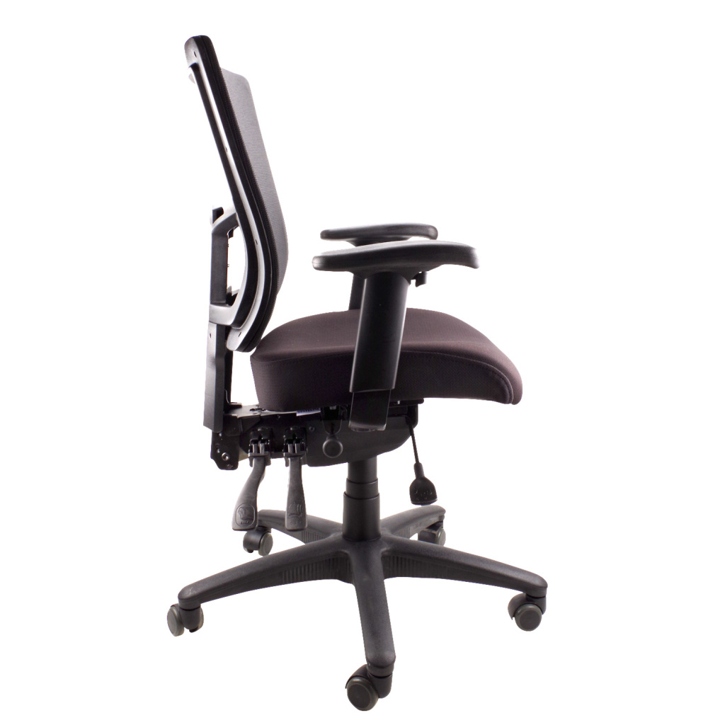Buy Madrid Medium Back Clerical Chair | Abbotts Office Furniture Hawthorn