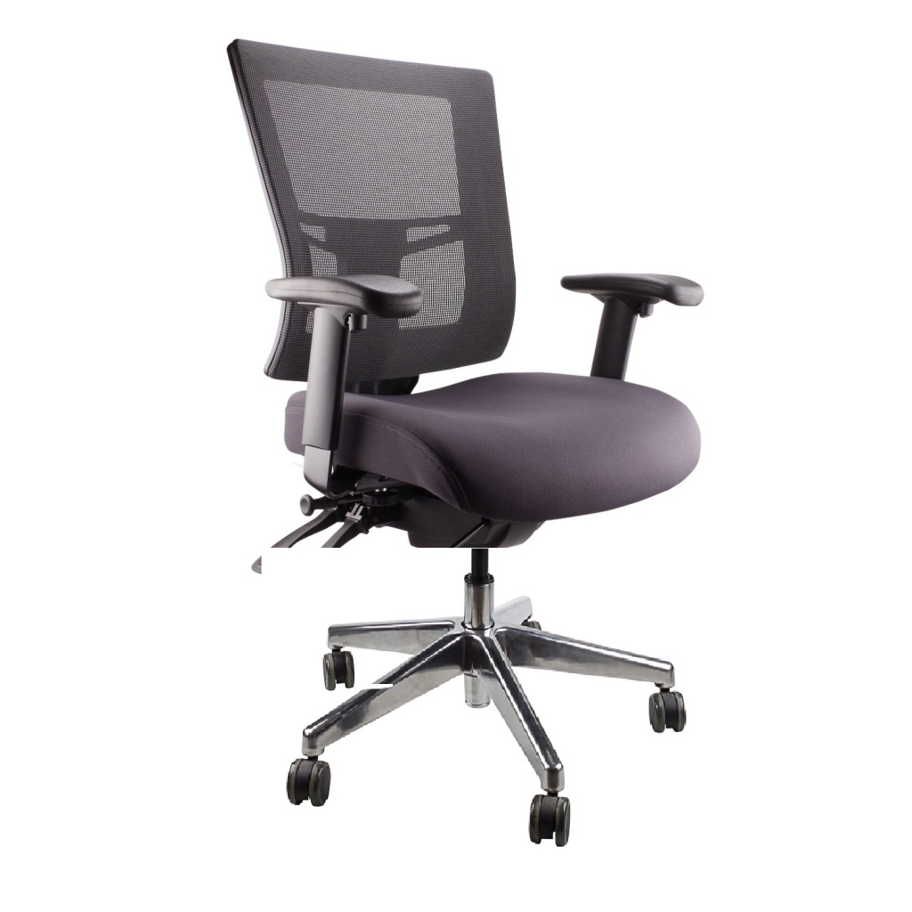 Buy Madrid Medium Back Clerical Chair | Abbotts Office Furniture Hawthorn