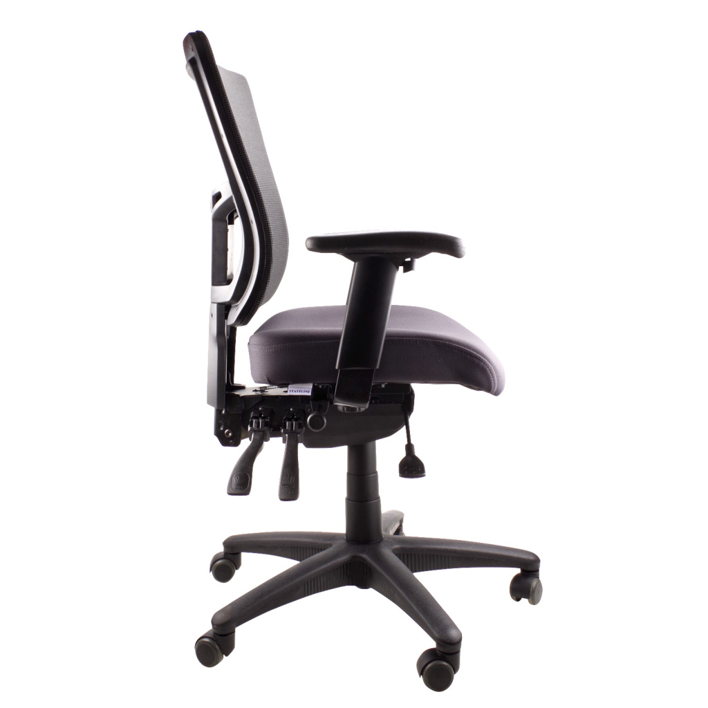 Buy Madrid Medium Back Clerical Chair | Abbotts Office Furniture Hawthorn