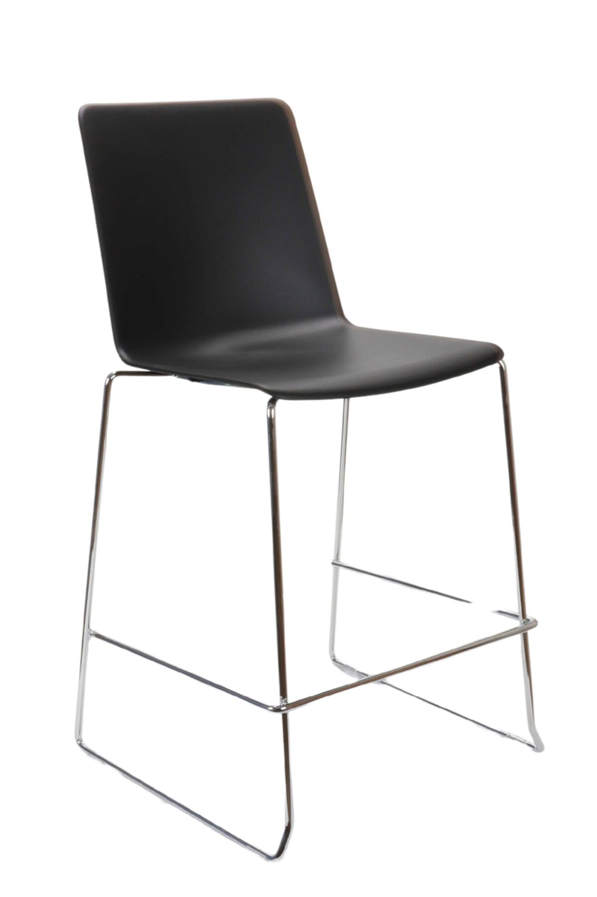Echo Counter Stool | 9 Shell Colours | Chrome/Black/White Frame